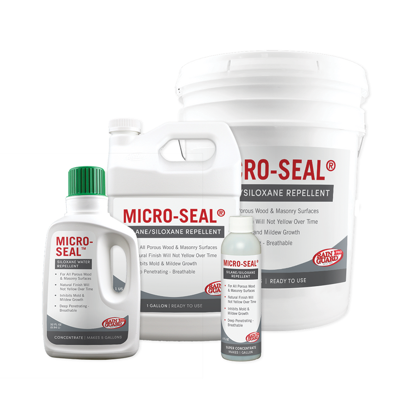 Micro-Seal® Silane / Siloxane Water Repellent – RainguardPro